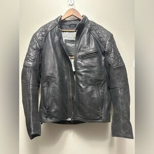 Triumph | Jackets & Coats | Triumph Motorcycle Arno Quilted Jacket With ...